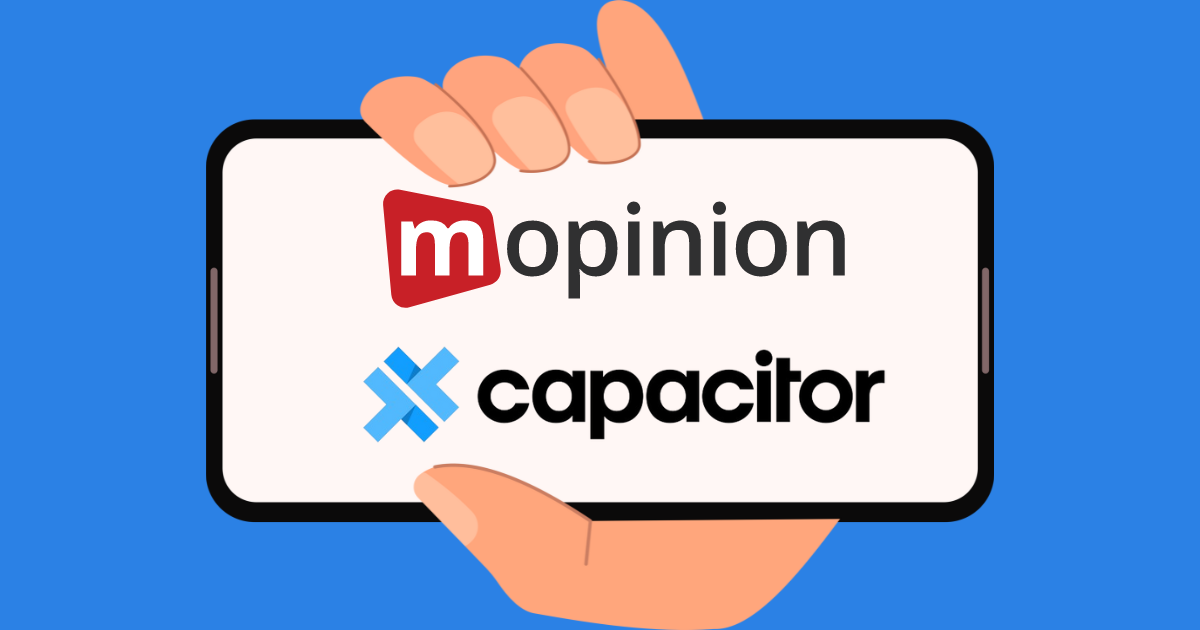 New: Collect feedback in your Capacitor apps - Mopinion